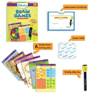 Skillmatics Educational Game : Brain Games | Reusable Activity Mats ...