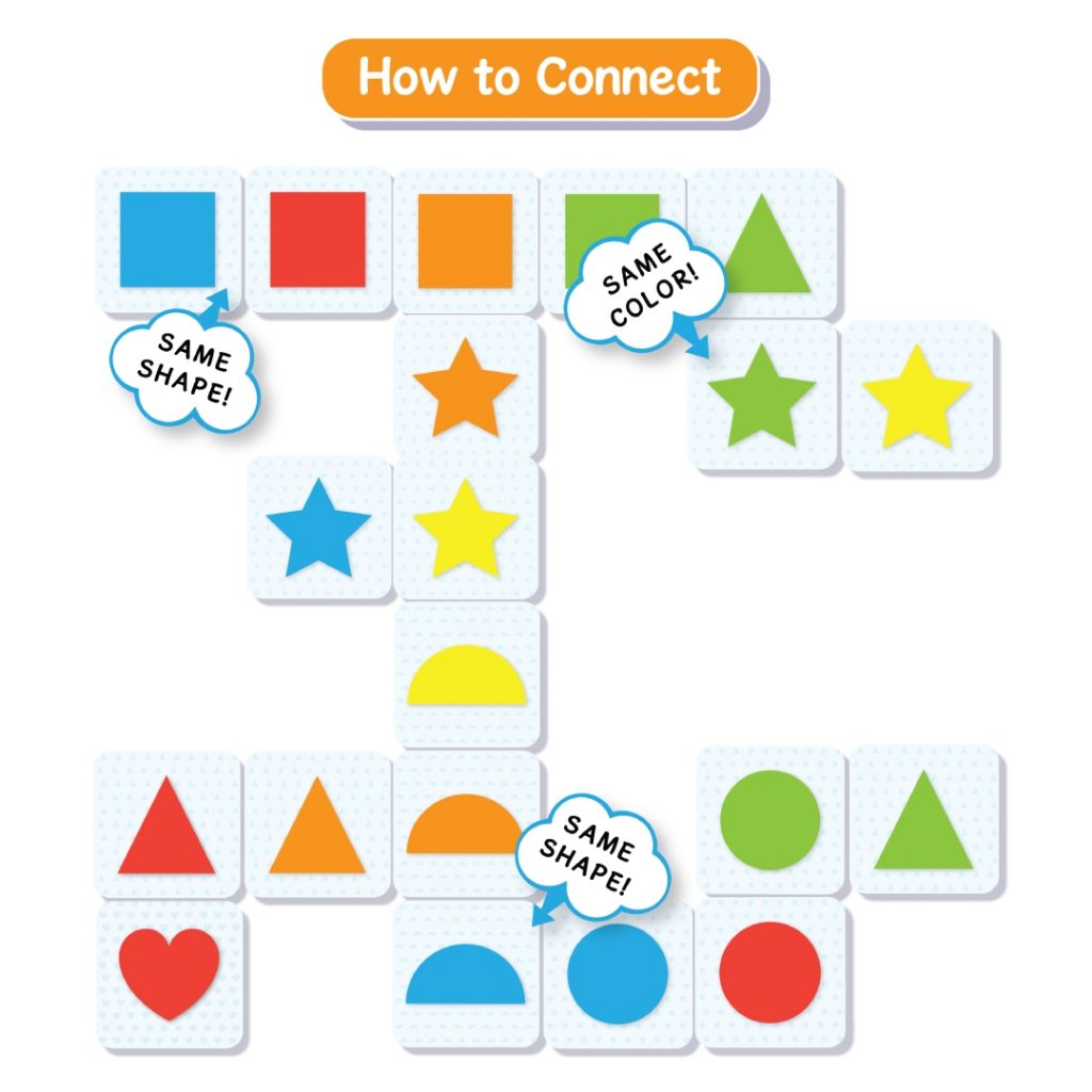 Skillmatics Educational Game : Connectors Shapes & Colours | Gifts for ...