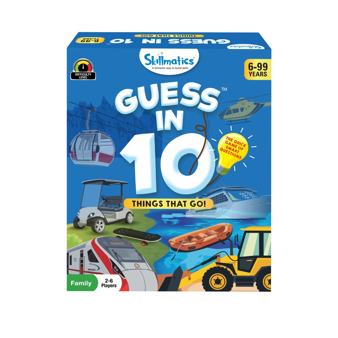 Skillmatics Card Game: Guess in 10 All Around The Town | Gift for 6 ...